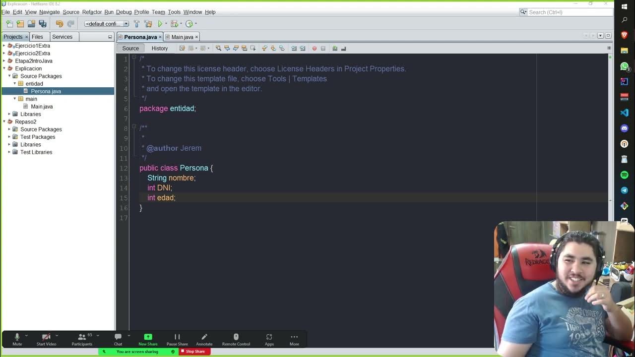 FullStack Java #5: Introducción a POO: Crear y utilizar clases y objetos en Java - YouTube
