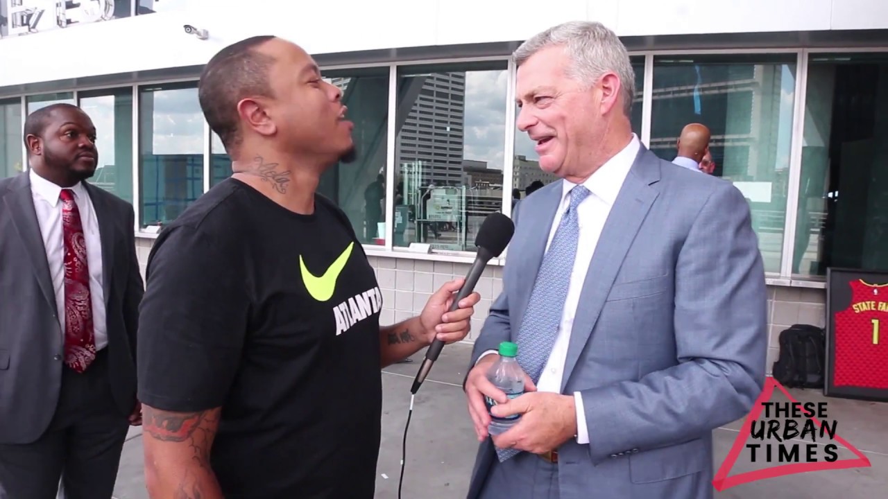 Atlanta Hawks Owner Tony Ressler Talks State Farm Arena, Bringing a ...