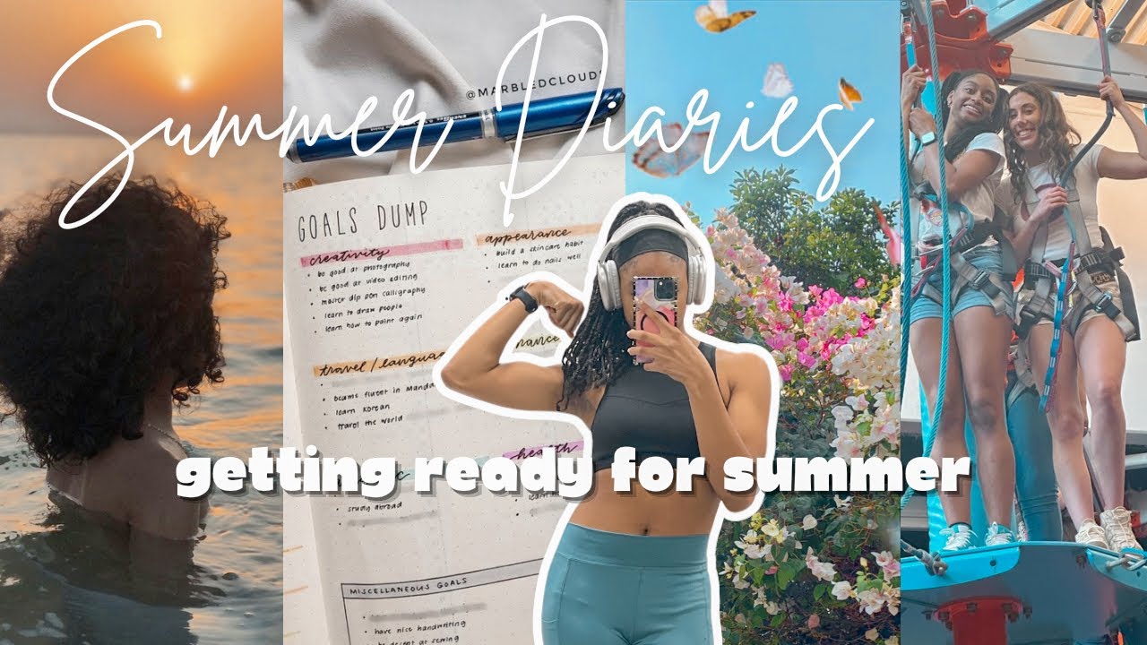 SUMMER DIARIES🌷: getting ready for summer, fun days in my life (Season ...