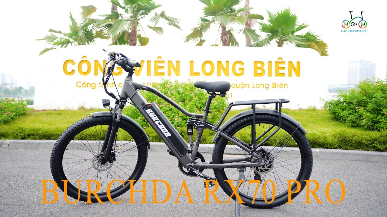 Review nâng cấp Xe Đạp MTB Trợ Lực Điện Burchda RX70 pro - YouTube