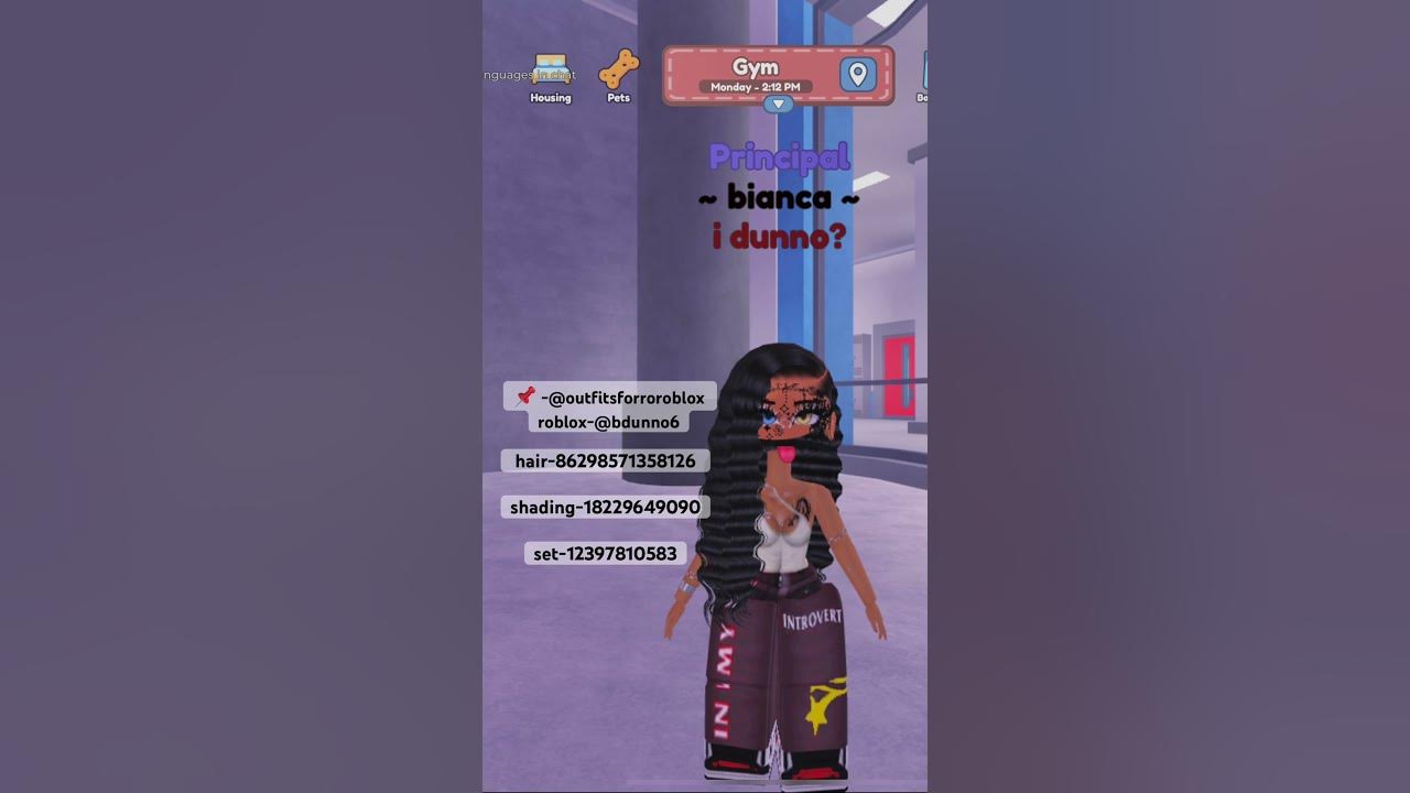 bayside highschool outfit codes #roblox #robloxcodes #bayside # ...