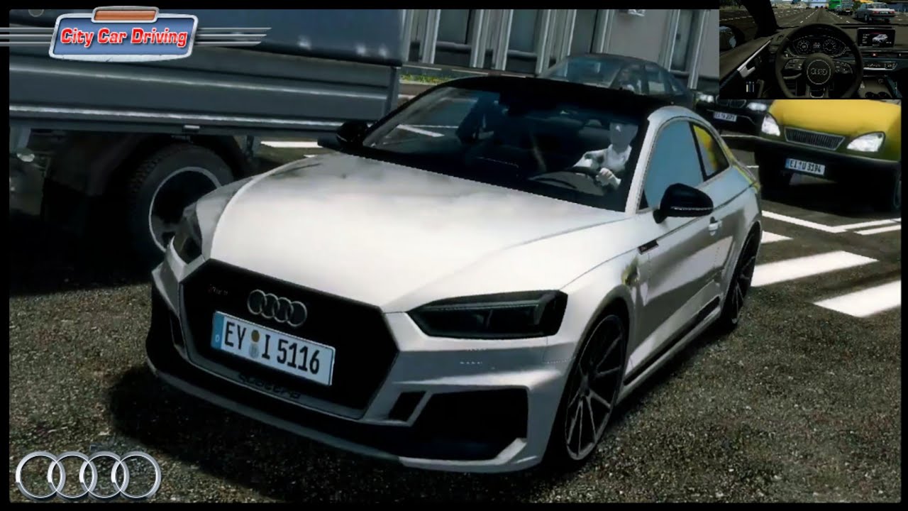 CITY CAR DRIVING #1 | Audi RS5 Coupe | Gameplay 1.5.9 - YouTube