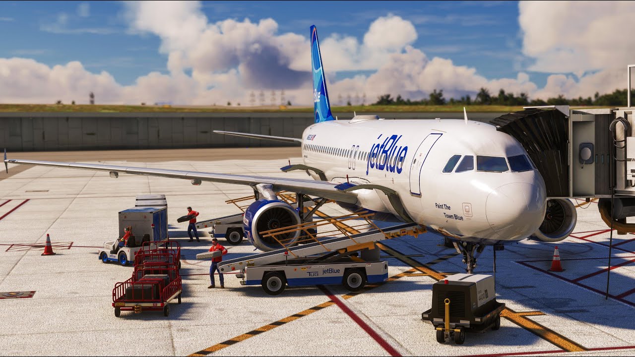JetBlue A320 - FENIX IAE's! - Fort Lauderdale Washington - Microsoft ...