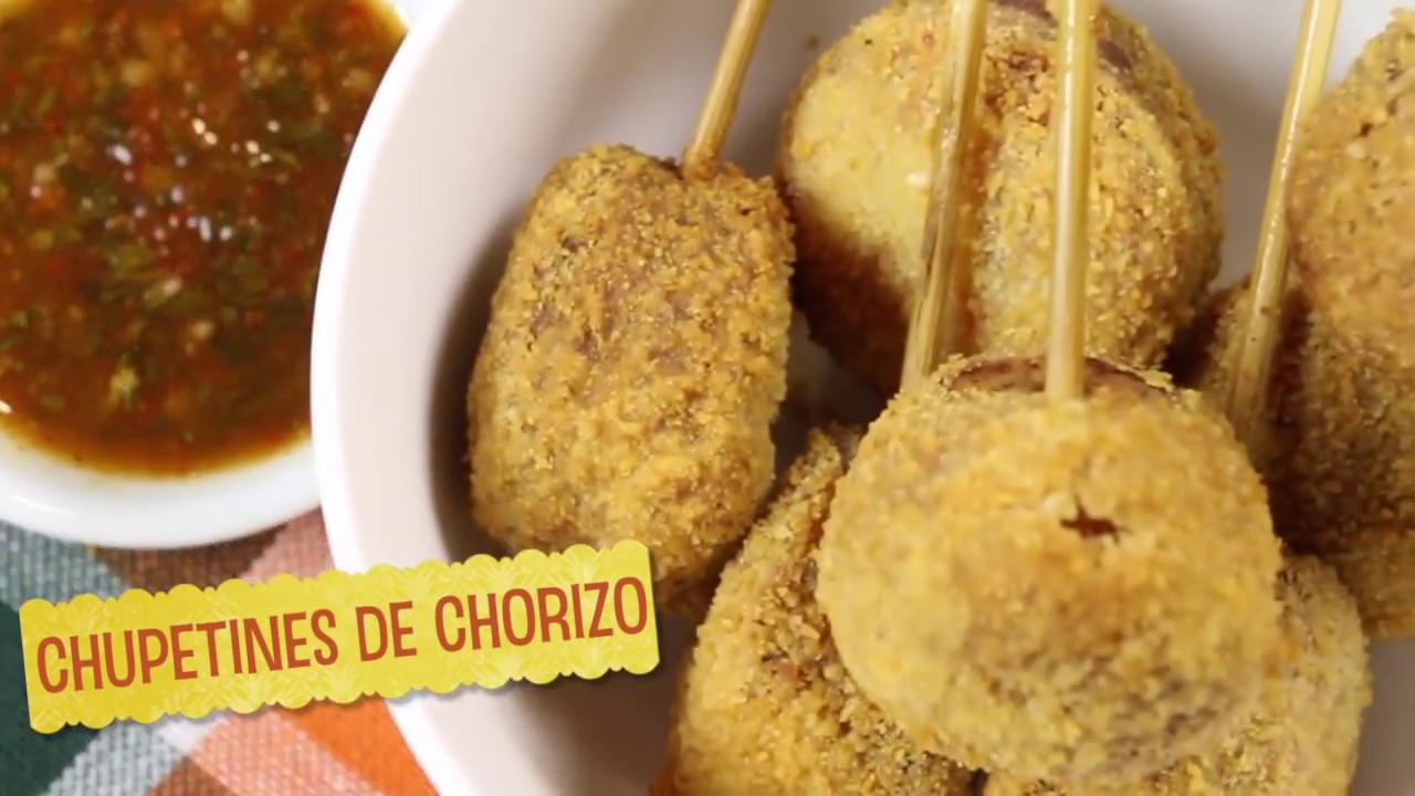 Chupetín de Chorizo | Receta por Tenedor Libre - YouTube