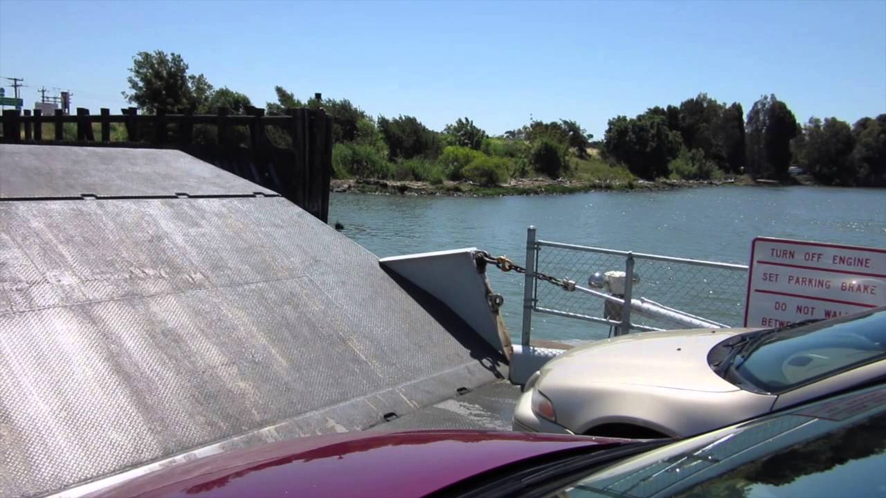 Ryer Island Ferry, The Real McCoy II, Sacramento Delta CA - YouTube