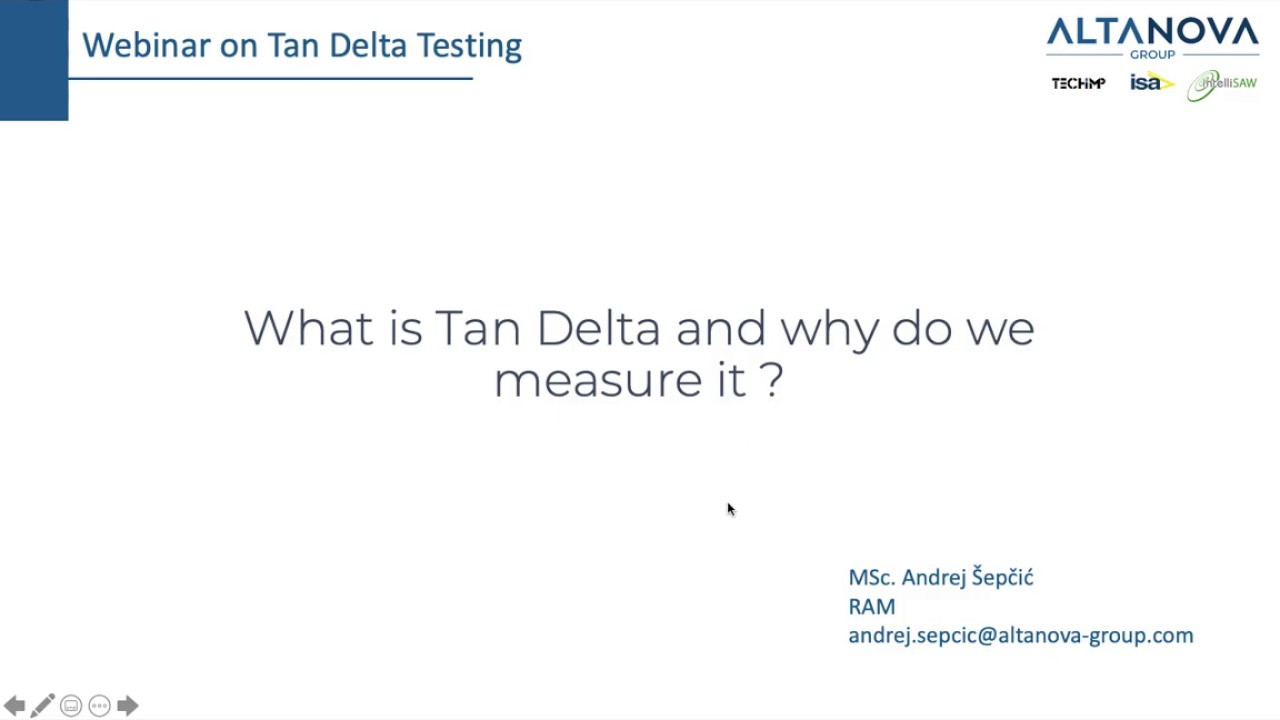 Tan Delta Webianr for Beginners - YouTube