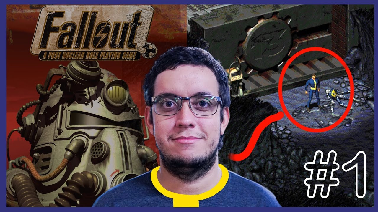 COMO ERA A GAMEPLAY DO JOGO FALLOUT 1 DE 1997? - YouTube