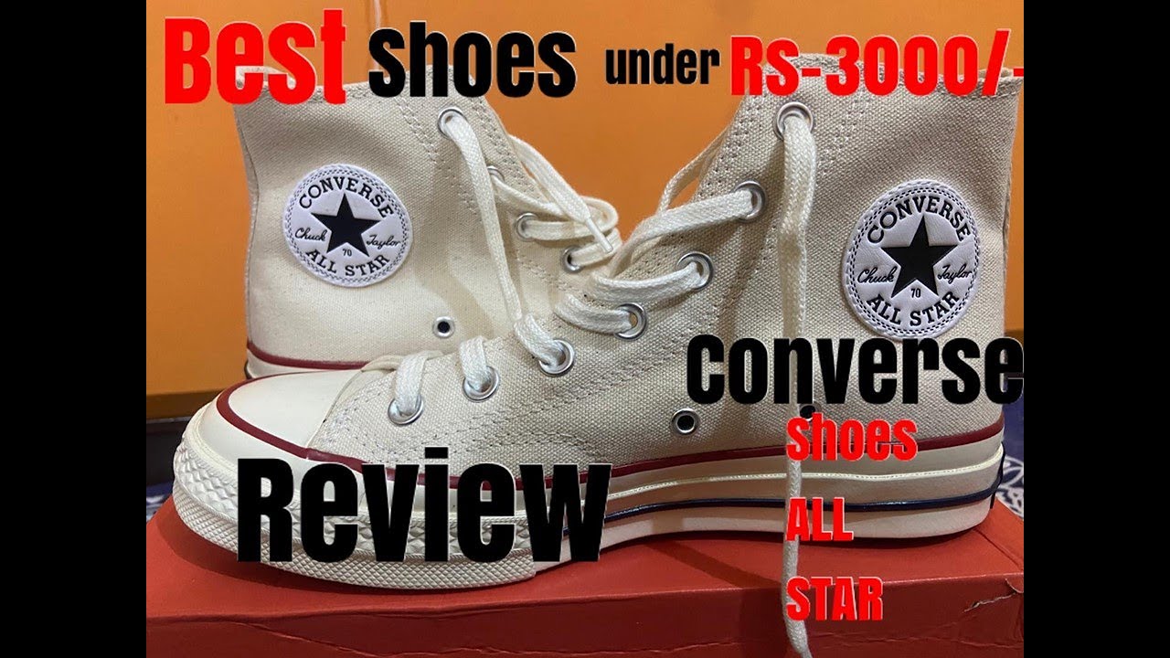 Best Shoes Under Rs 3000? | Converse All Star Chuck Taylor | INDIA ...