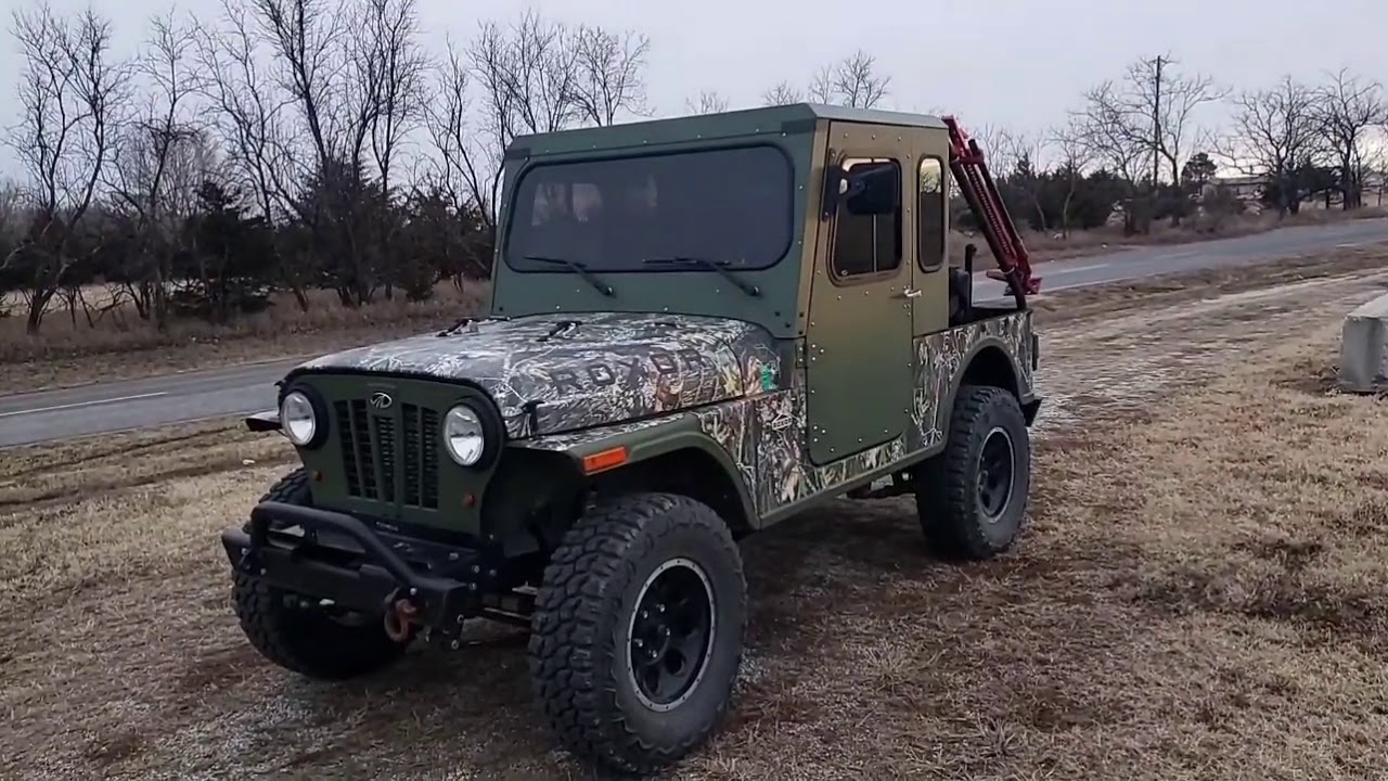 Mahindra Roxor road trip episode 7 made it to wichita. few mod - YouTube