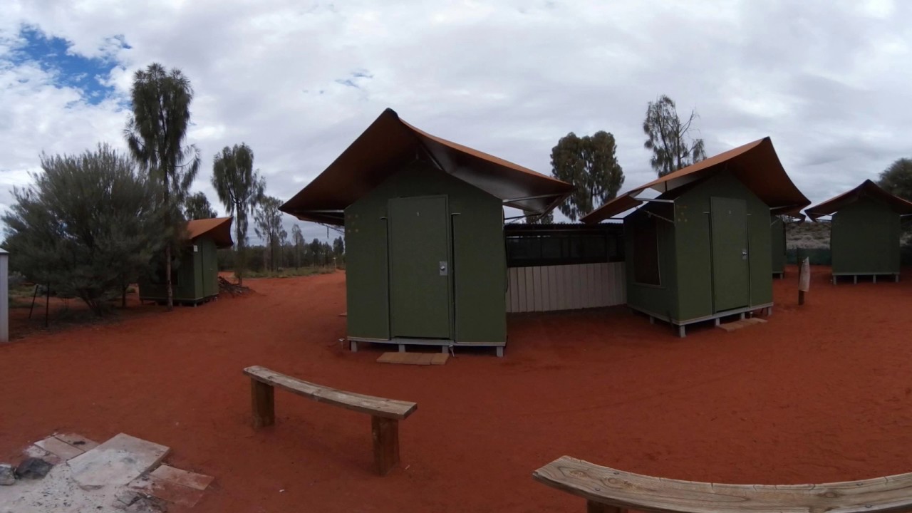 360 Wayoutback Yulara: Tent Site - YouTube