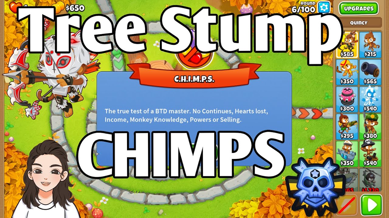 Tree Stump CHIMPS Tutorial (NO MK) - YouTube