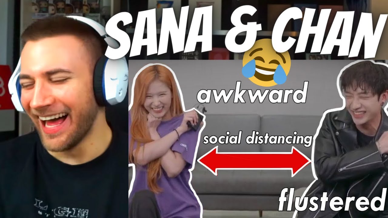 I CANT STOP LAUGHING 😂 Sana and Bang Chan being awkward besties ...