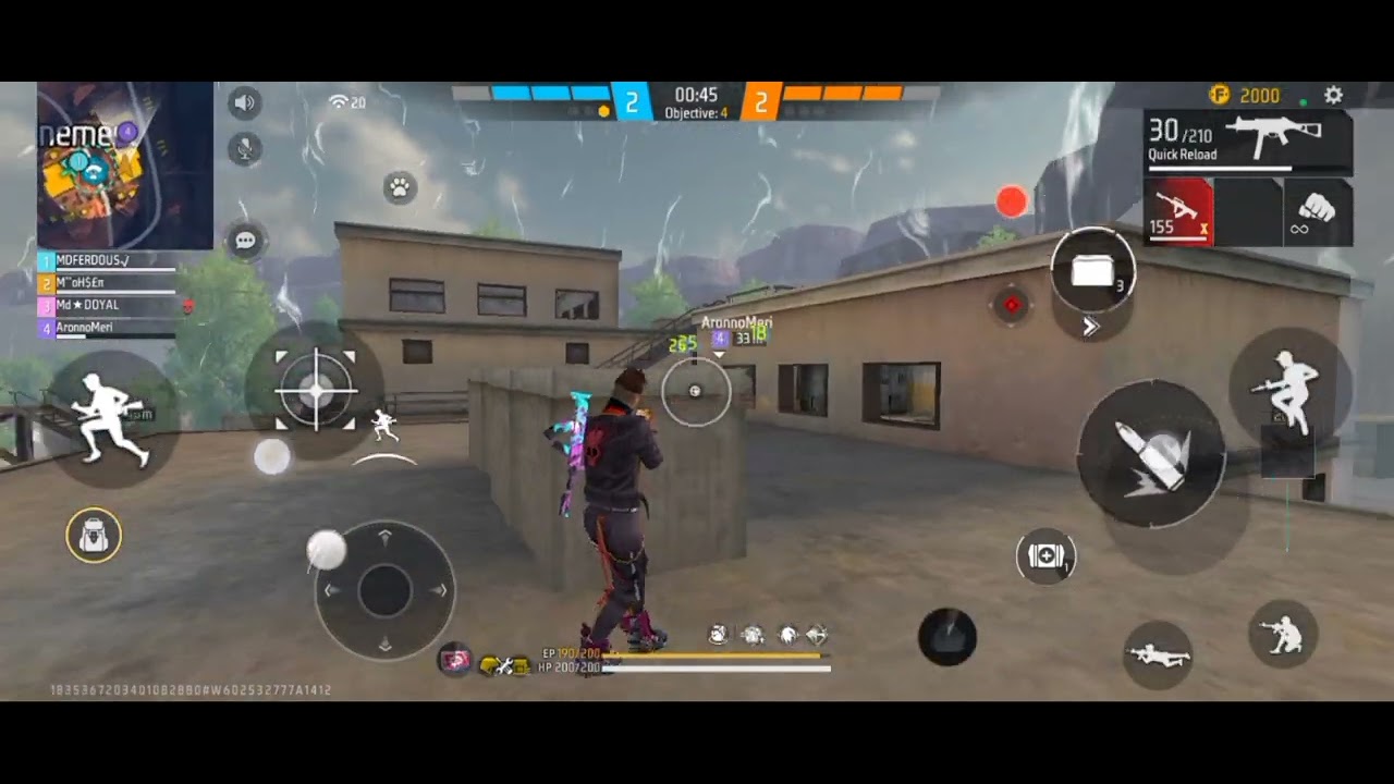 free fire game play, grand master player. - YouTube