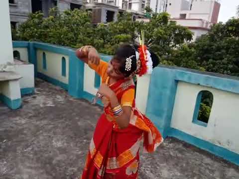 Assamese folk dance by Asmita Pal 19 06 2020 Part 2 - YouTube
