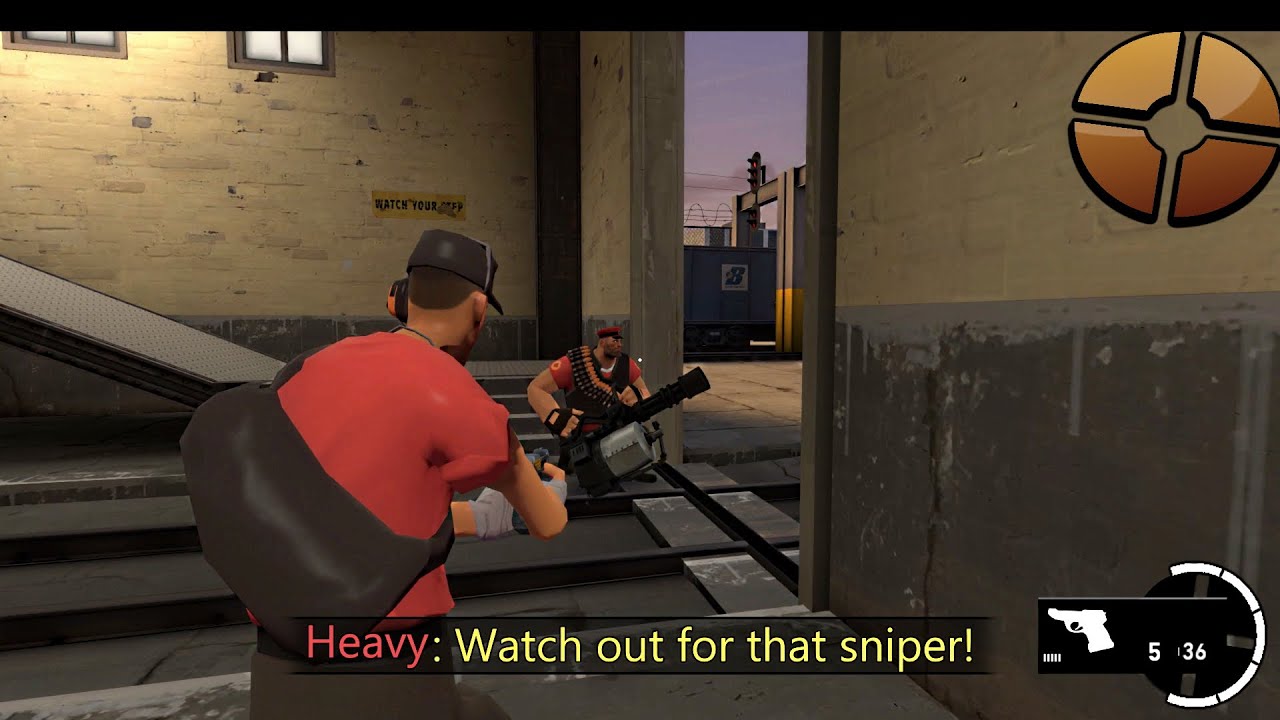 TF2 This Sniper section is bad game design - YouTube