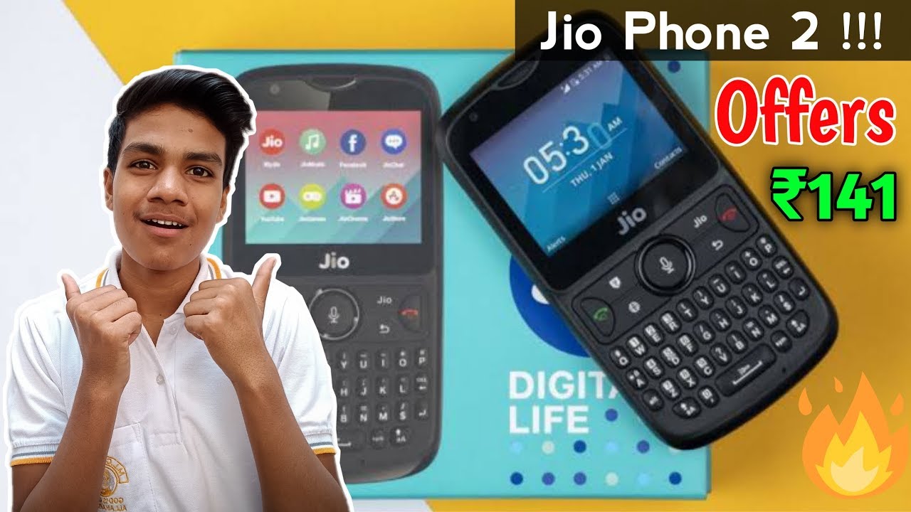 Jio Phone 2 Offers | Jio Phone 2 Price ₹141 Only | Vicer Tech - YouTube