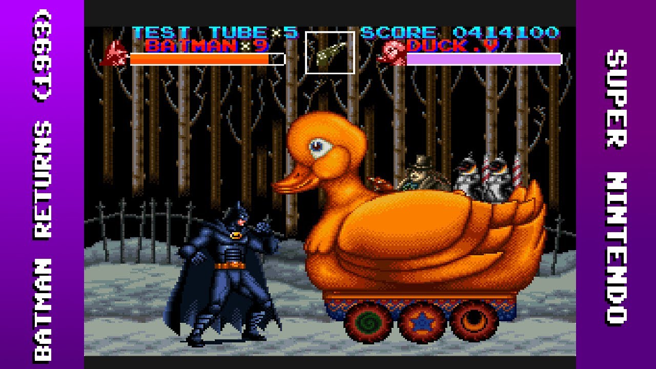 Batman Returns Longplay (SNES) [QHD] - YouTube
