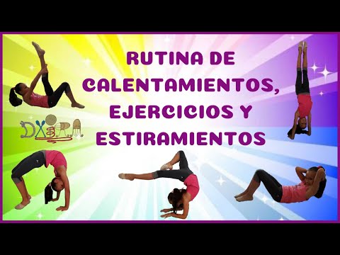 RUTINA DE EJERCICIOS Y ENTRENAMIENTOS DE GIMNASIA RÍTMICA PARA SER MAS FLEXIBLES Y MANTENERNOS BIEN