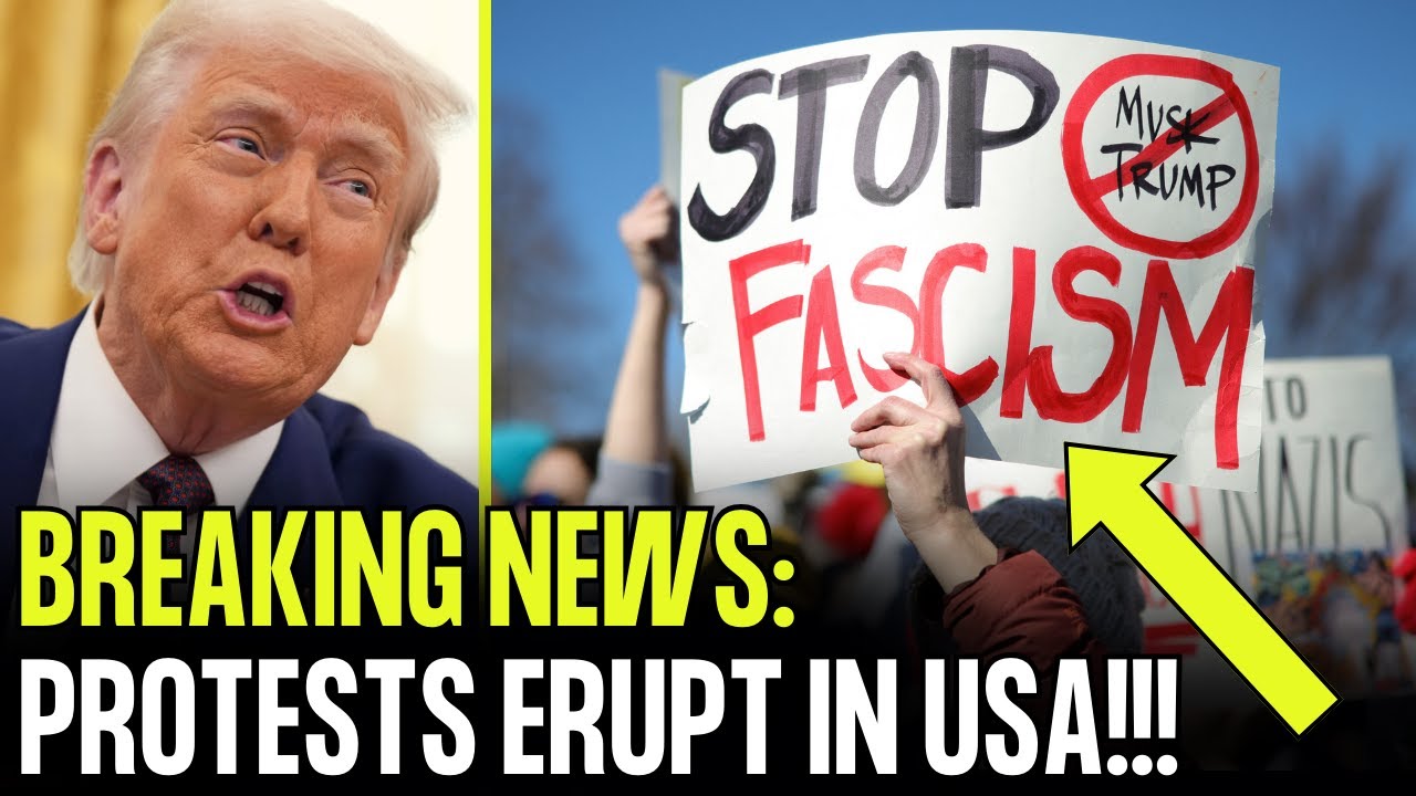 LIVE: Americans FIGHT BACK Against Trump in "NOT MY Presidents Day ...