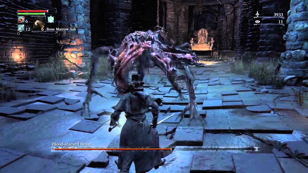 Bloodborne™ Bloodstarved Beast - YouTube
