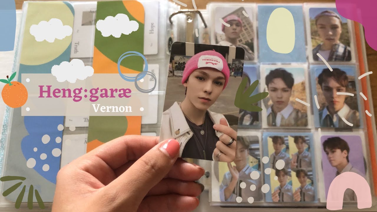 Completing my Seventeen Vernon Heng:garae Photocard Set! - Storing ...