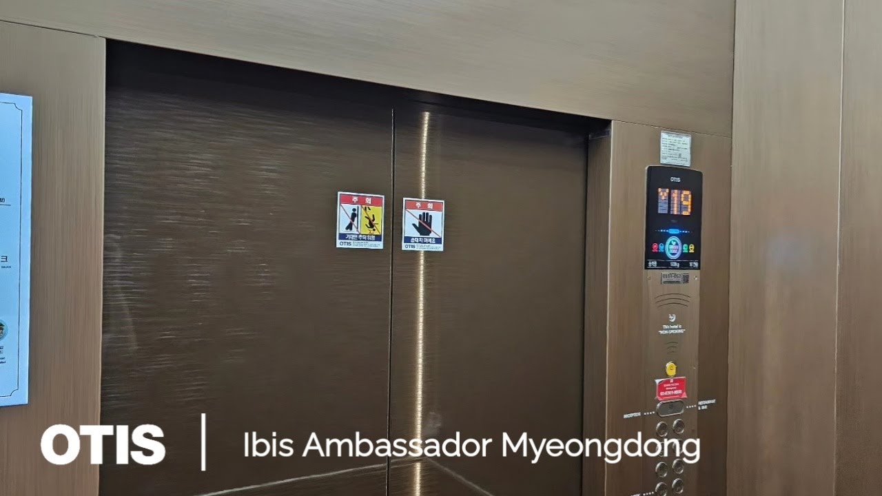 Nice 2021 OTIS elevators – Ibis Ambassador Myeongdong (Timewalk), Seoul, KR - YouTube