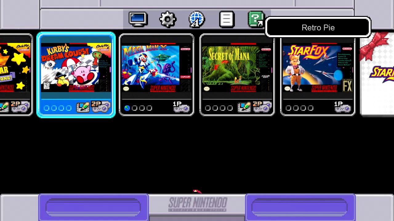 SNES Retropie Intro created by me. - YouTube