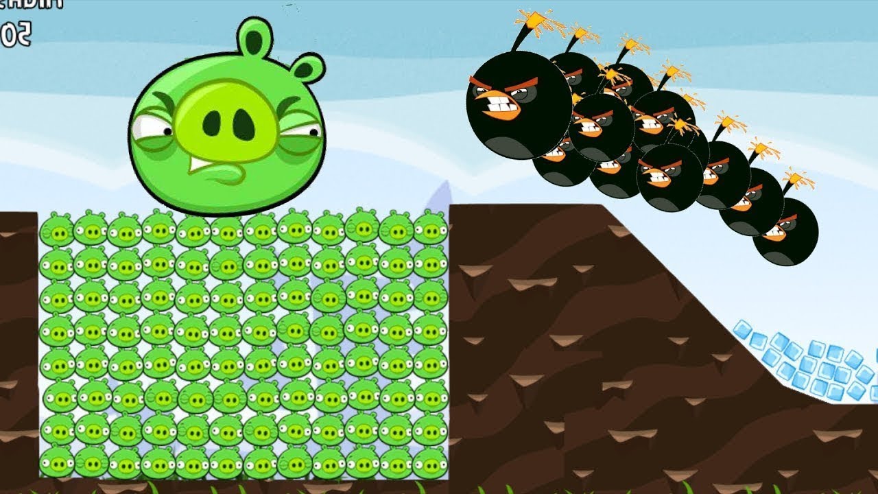 Angry Birds 5000 BAD PIGGIES INSIDE GOLDEN EGG GOT SHOCKED BY ELECTRIC ...