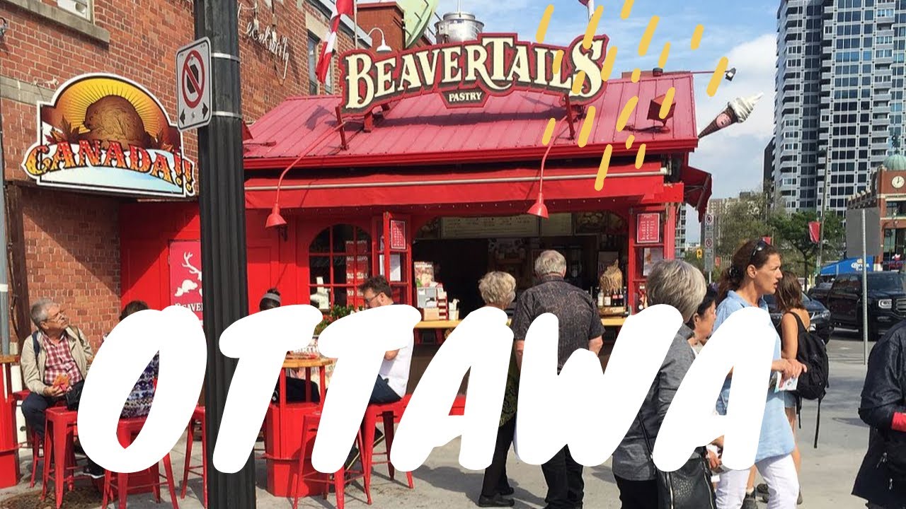 ULTIMATE Beavertail Food Tour in Ottawa, Canada - Part 1 - YouTube