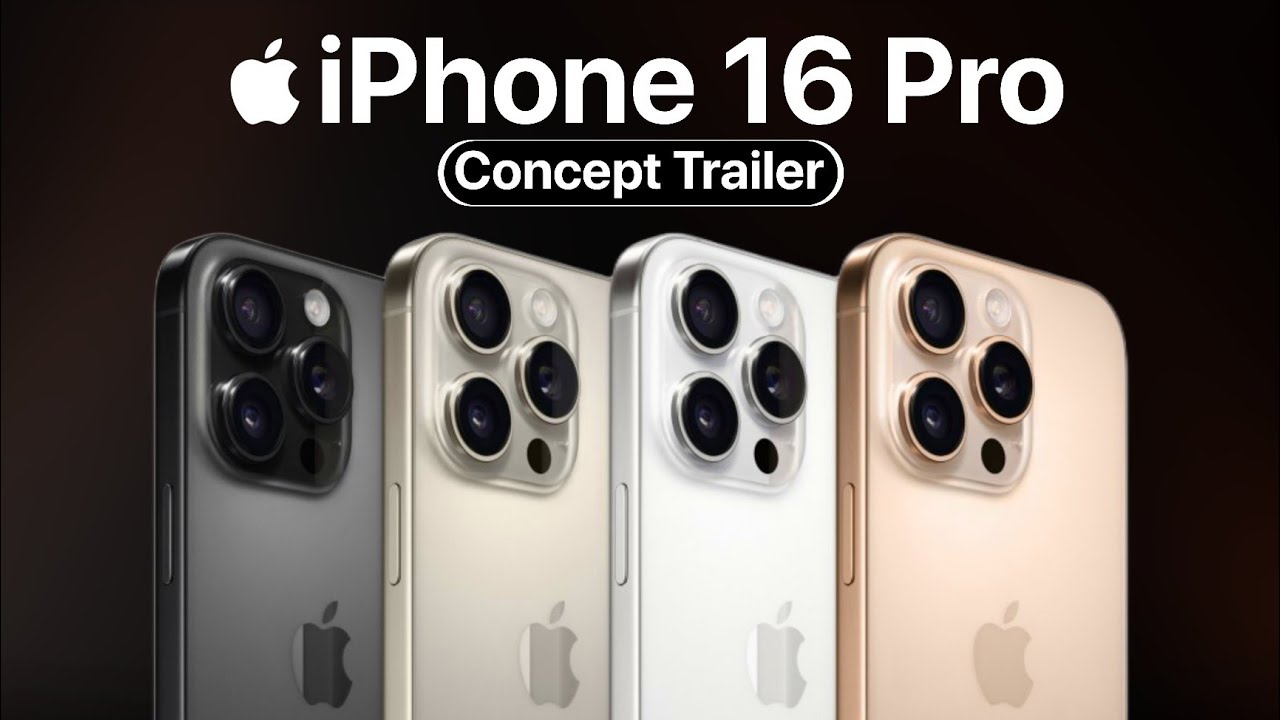 iPhone 16 Pro Max Concept Trailer Look | Alpha Tech - YouTube