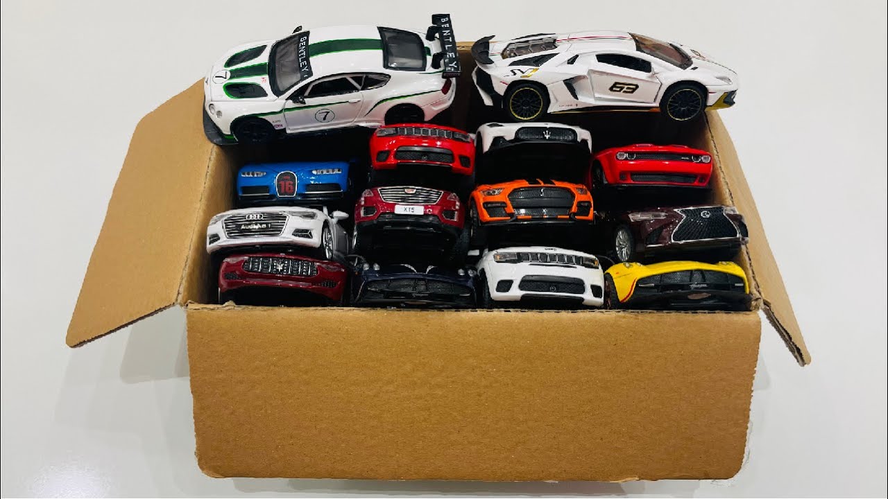Toys Cars Shown From The Box | Box Full of Diecast Car Toy - YouTube
