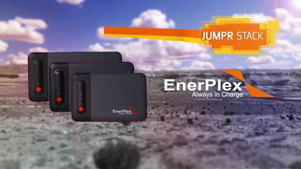 The Jumpr Stack series of Portable Power banks from Enerplex - YouTube