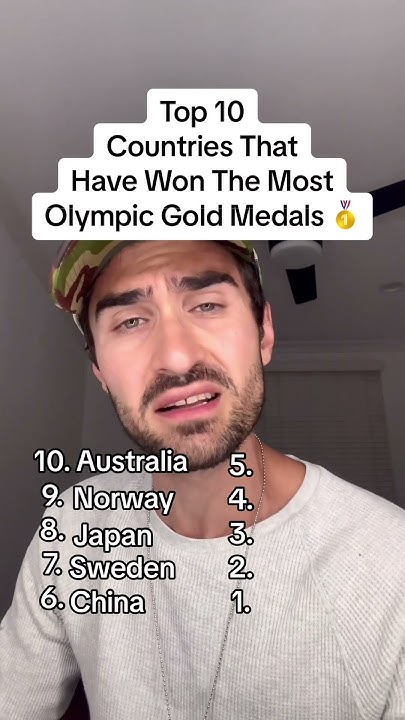Top 10 Countries That Have Won The Most Olympic Gold Medals - YouTube