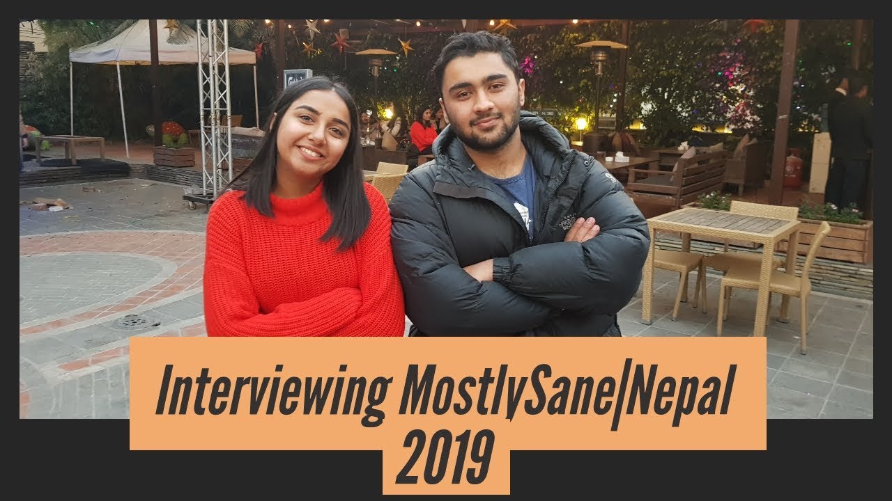 Interviewing MostlySane|Momos, Youtube and More...|2019 - YouTube