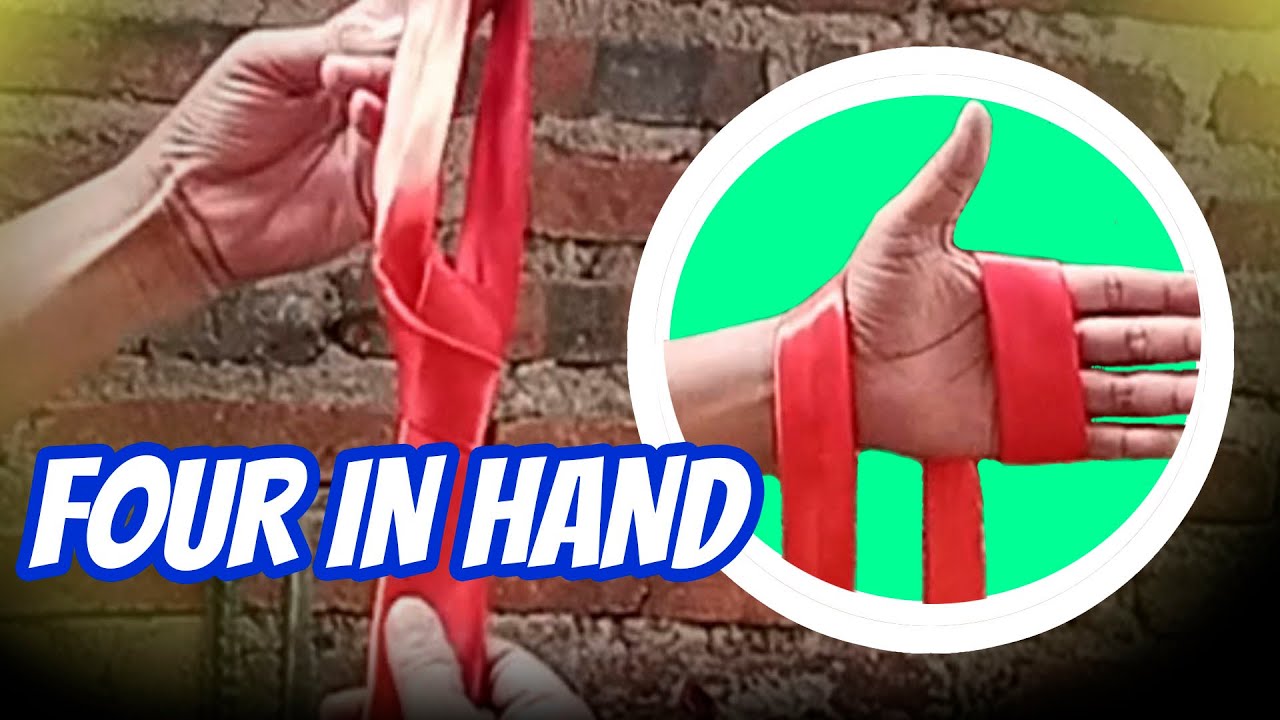 HOW TO TIE A TIE BY HAND TRICK - YouTube