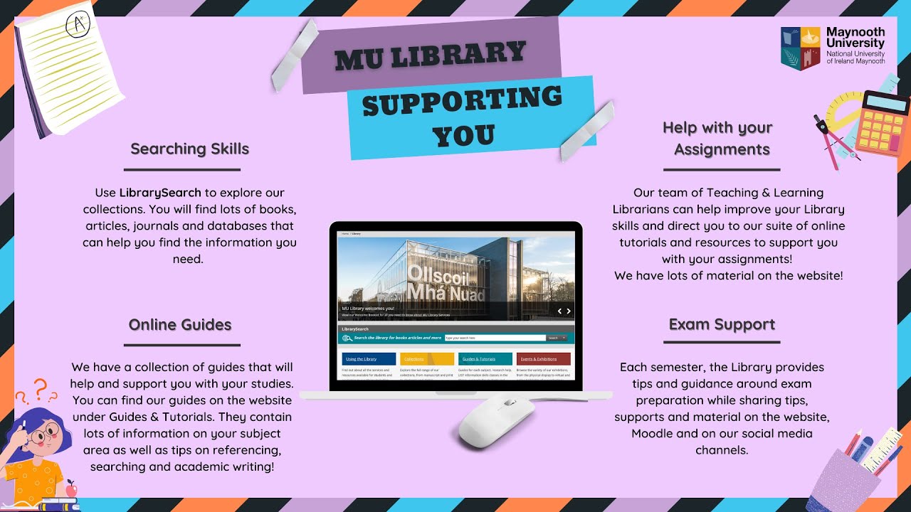 MU Library Supporting You - YouTube