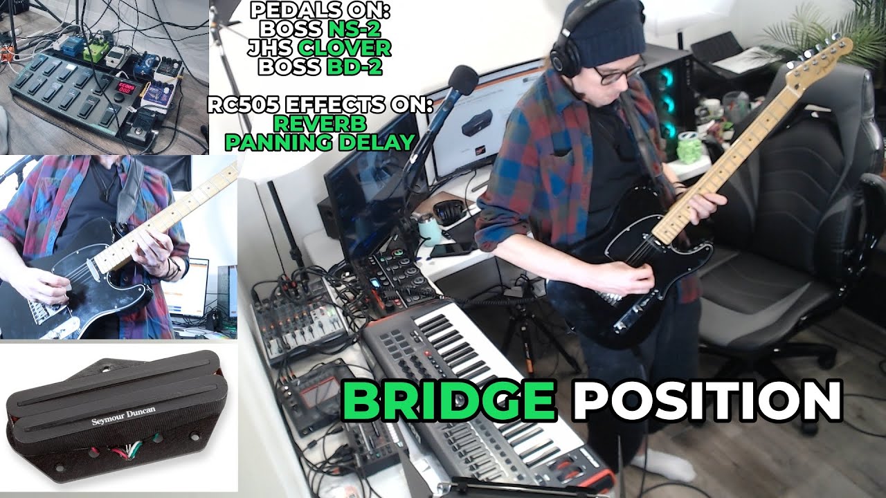 The Hot Rails Telecaster Bridge Pickup by Seymour Duncan - YouTube