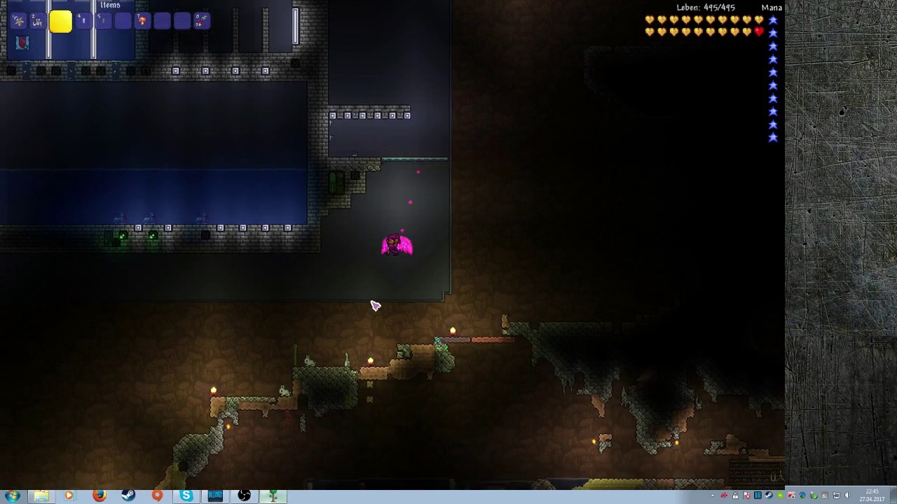 Terraria - Wasser Generator/Water Generator - YouTube