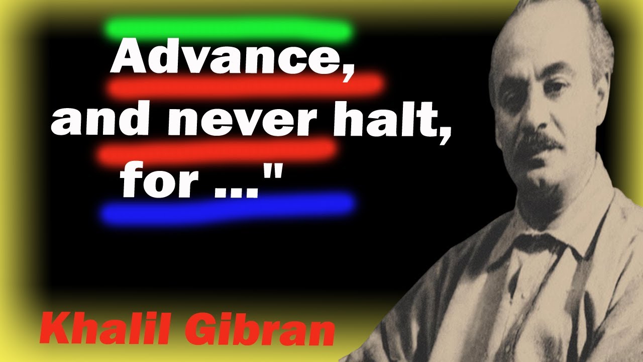 The Wisdom of Khalil Gibran's Quotes: A Guide to Self-Discovery - YouTube