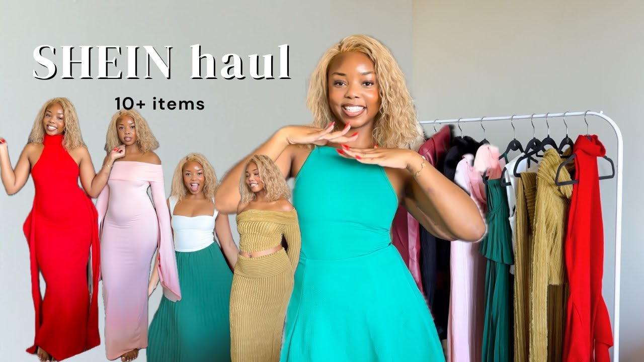 SPRING SHEIN HAUL | customs? delivery time? 10+ outfits || SOUTH ...