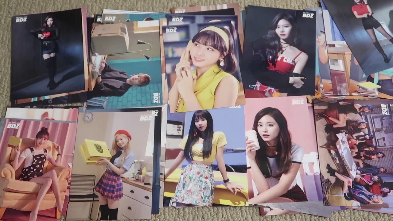 TWICE "BDZ" Release Event Random Trading Card Unboxing x100 - YouTube