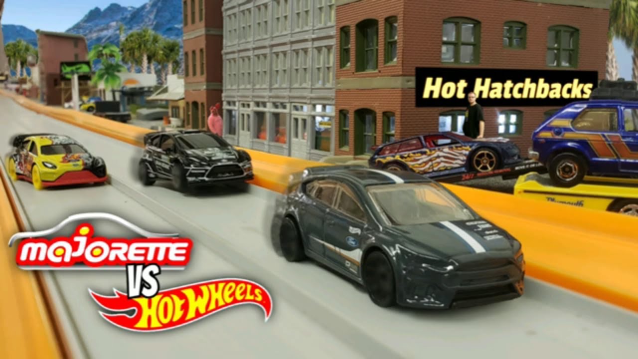 Majorette vs Hot Wheels | Ford Focus | Hot Hatchbacks - YouTube