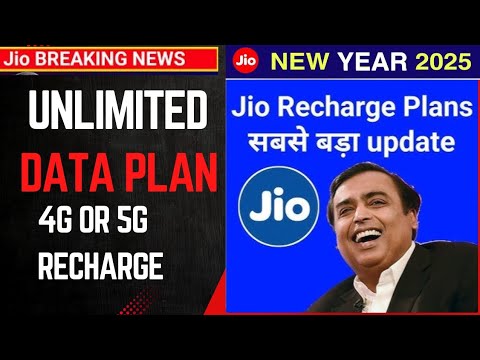 JIo unlimited 5G or 4G Data plan | JIo 5g unlimited for 1 manth | Jio ...