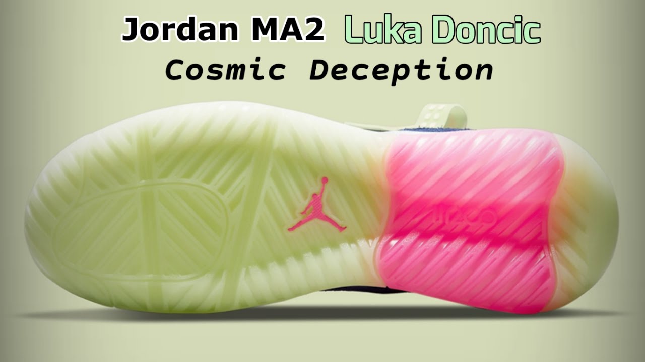 LUKA DONCIC Jordan MA2 Cosmic Deception DETAILED LOOK - YouTube