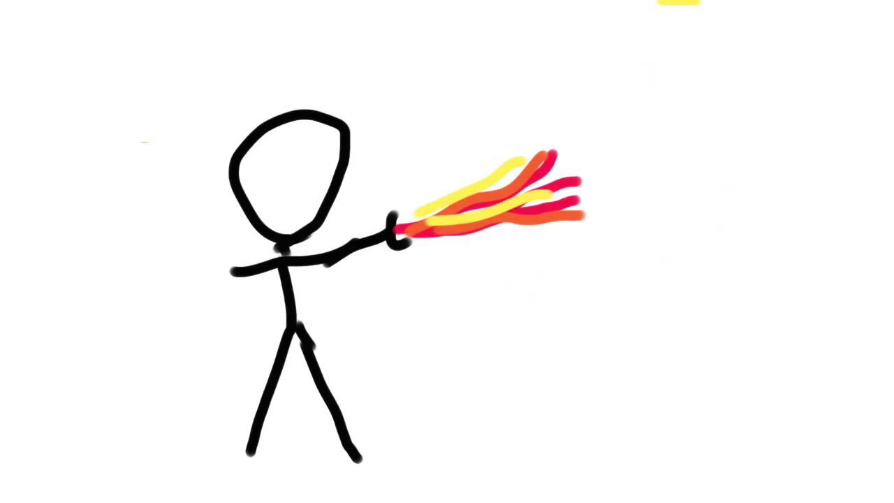 Fire Bending Animation - YouTube