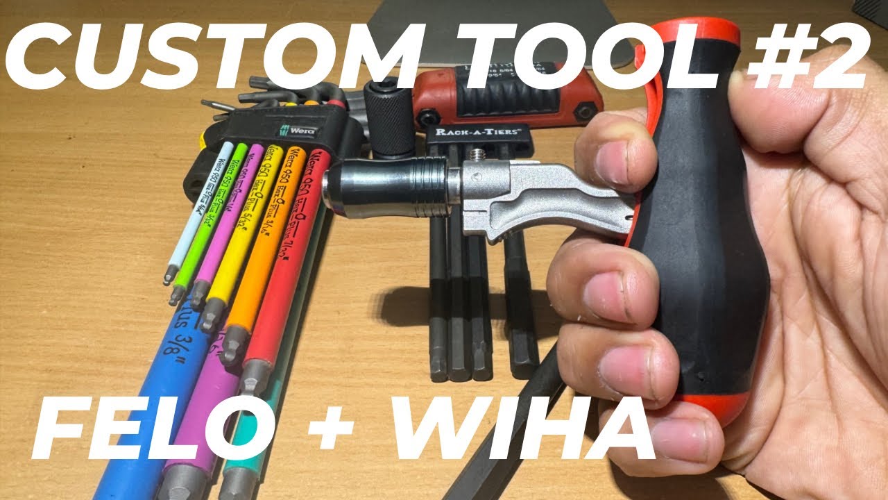 Upgraded my Felo Smart T Handle with a small Wiha bit holder. # ...