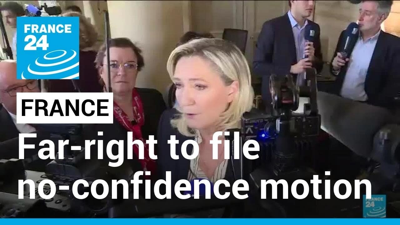 French far-right to file no-confidence motion against government ...