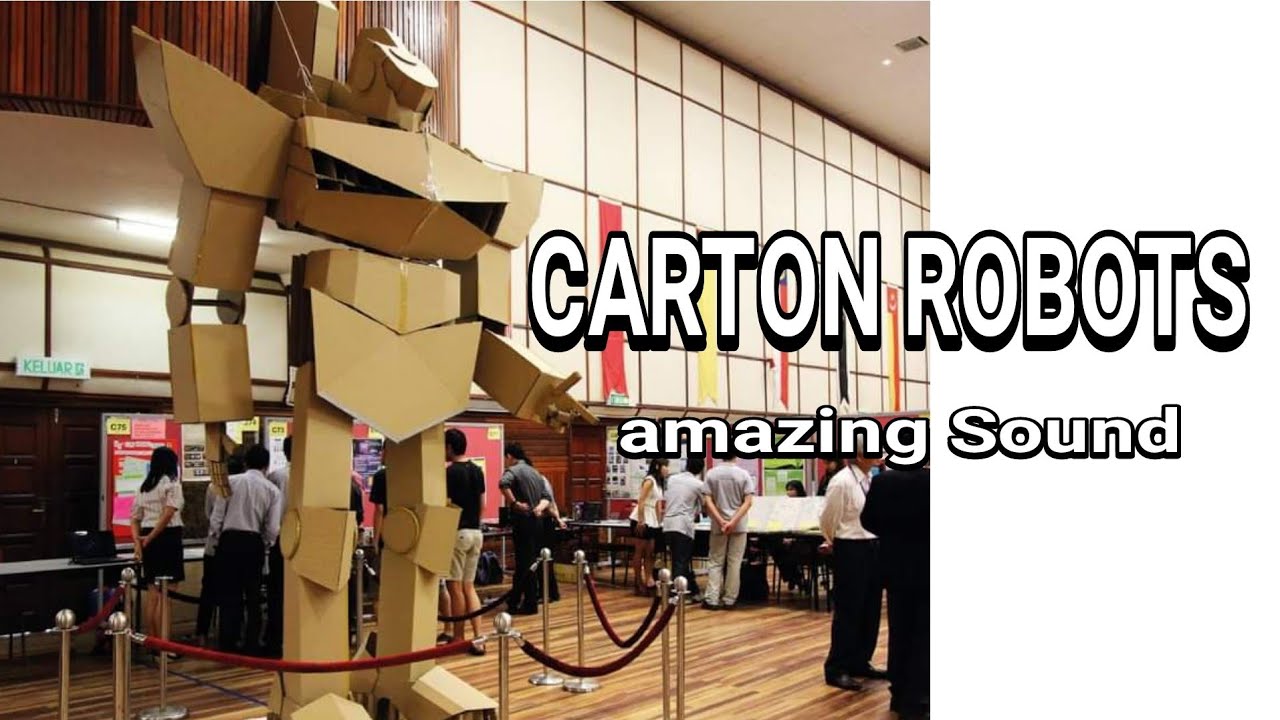 DIY ROBOTS CARTON TRANSFORMER|| TRANSFORMER SOUND - YouTube