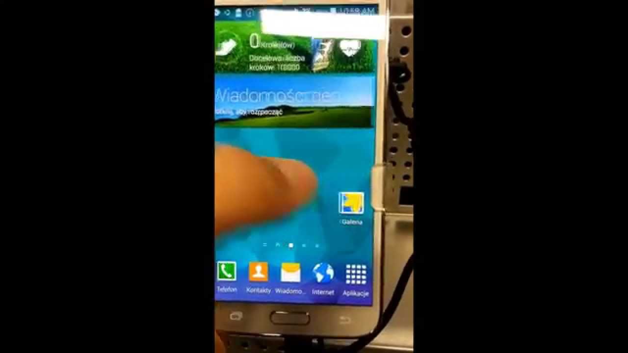 galaxy s5 burn in amoled screen - YouTube