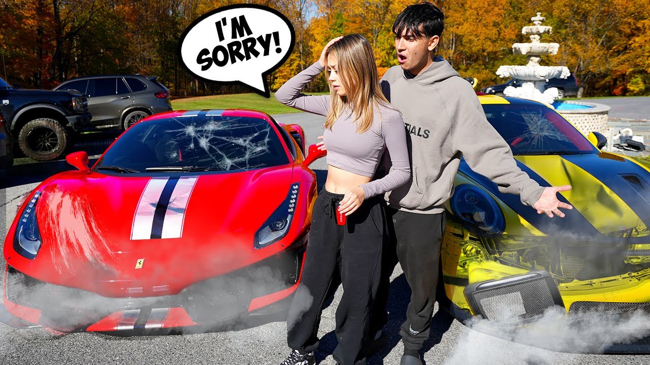 Letting Our Girlfriends Drive Our Supercars! (BAD IDEA) - YouTube